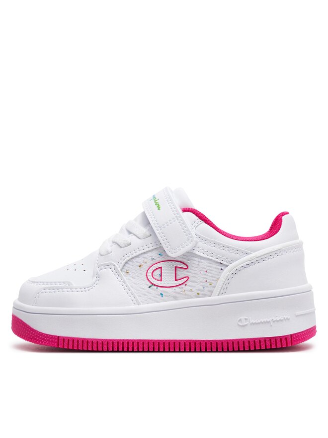 Sneakers Champion Rebound Platform Abstract G PS S32851-WW010 Bianco ...