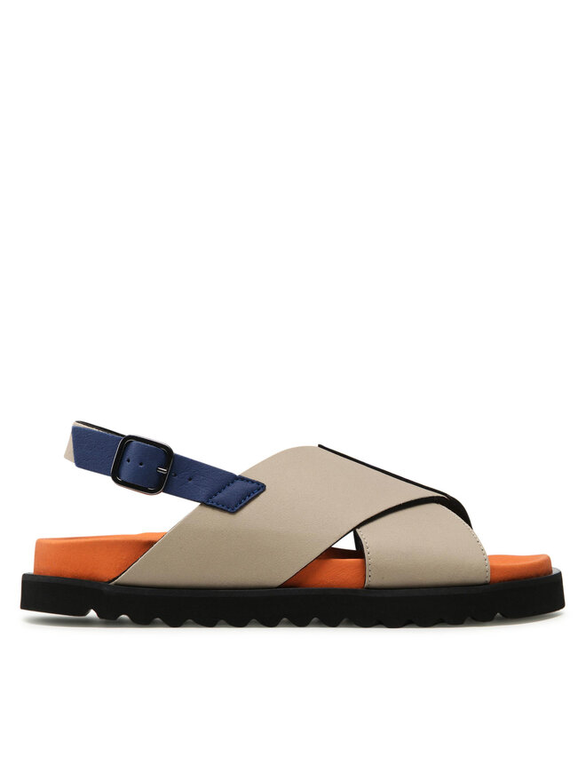 Sandały Surface Project Freja Beżowy | eobuwie.com.pl