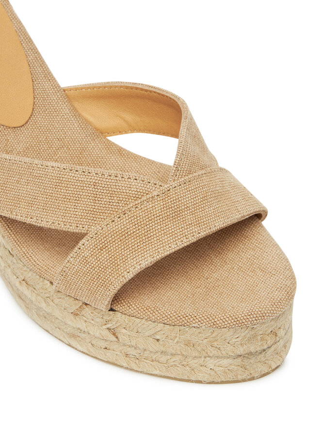 Espadrilles Castañer Bruna/8ED/002 025536 Beige | eschuhe.de