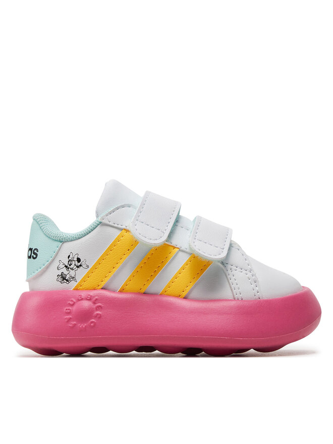 Sneakersy adidas Grand Court Minnie Tennis Sportswear Kids ID8018 Bílá ...