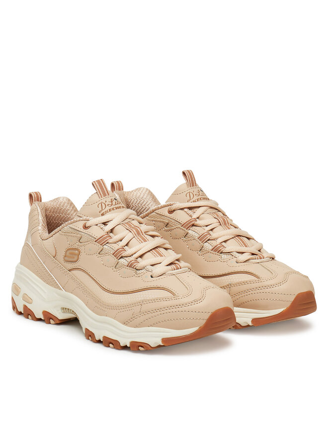Sneakers Skechers D'Lites-Good Neutral 149807/NAT Beige | eschuhe.de