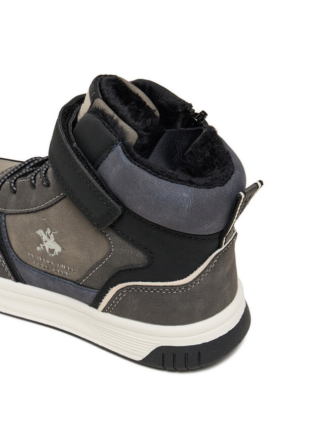 Sneakersy Beverly Hills Polo Club EO-BHPC-333-100 Szary | eobuwie.com.pl