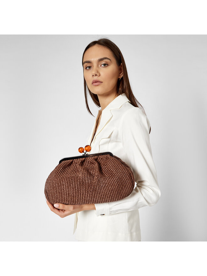 Handtasche Weekend Max Mara Livia 55110614600 Braun | eschuhe.de