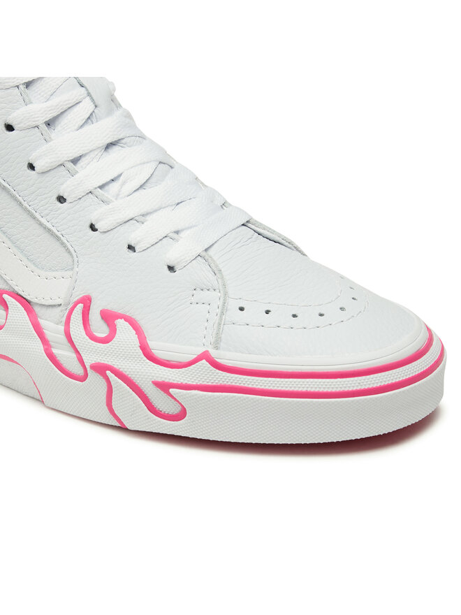Sneakers Vans Sk8-Hi Flame VN0005UJYU21 Rosa | escarpe.it