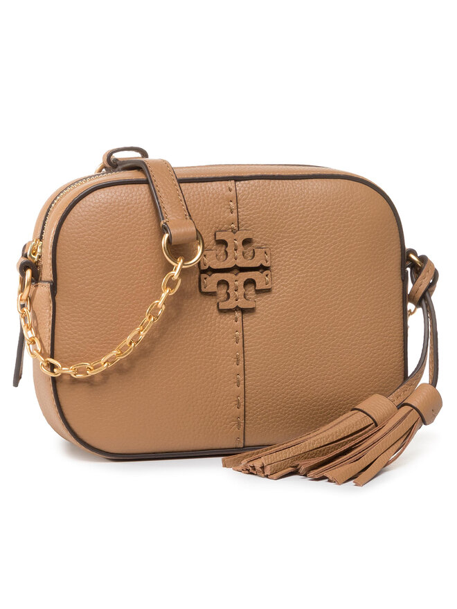 Torebka Tory Burch Mcgraw Camera Bag 64447 Br zowy eobuwie .pl