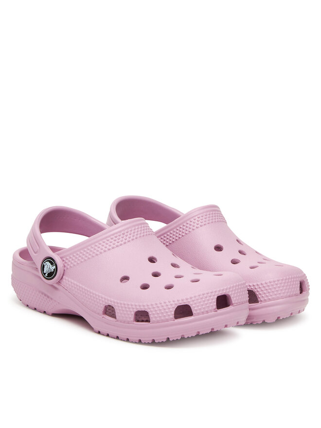 Klapki Crocs Classic Clog 206991 Różowy | eobuwie.com.pl