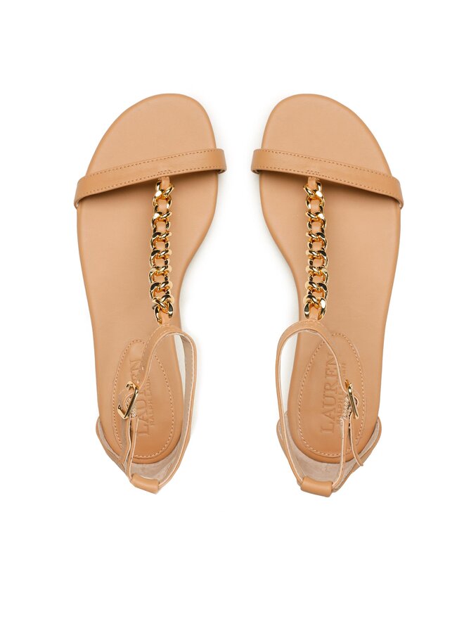 Sandalen LAUREN RALPH LAUREN Elise 802891389007 Beige | eschuhe.de