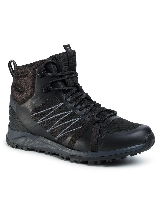 Trekkingschuhe The North Face Litewave Fastpack II Mid Wp NF0A47HECA01 Schwarz eschuhe