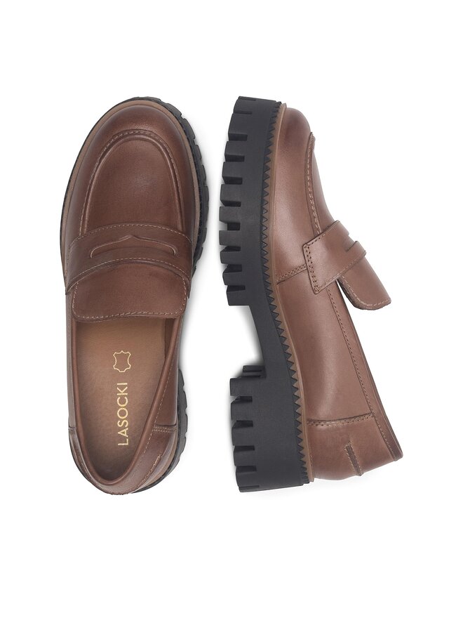 Chunky loafers Lasocki ZUMBA WI23-ZUMBA-04 Marrone | escarpe.it