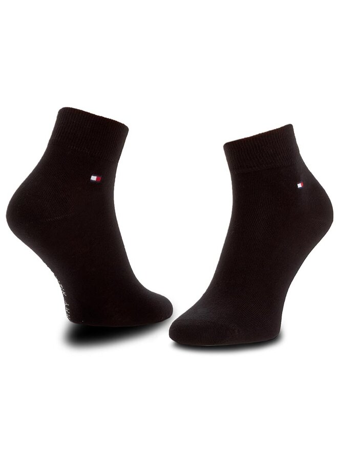 2er-Set niedrige Herrensocken Tommy Hilfiger 342025001 Schwarz | eschuhe.at