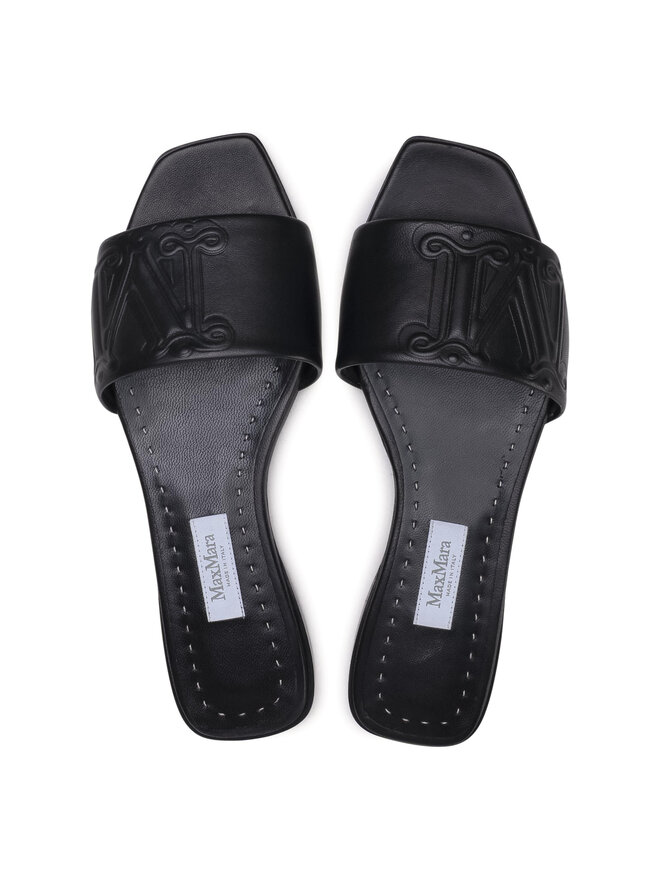 Pantoletten Max Mara Musa 45211111600 Schwarz | eschuhe.de