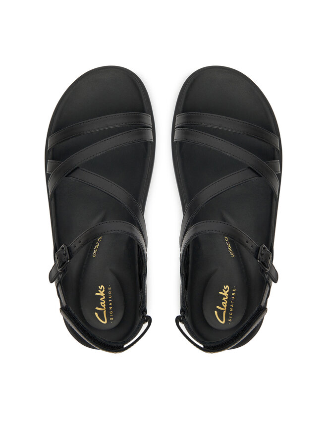 Sandale Clarks Aristella Rose 26181259 Negru | epantofi.ro