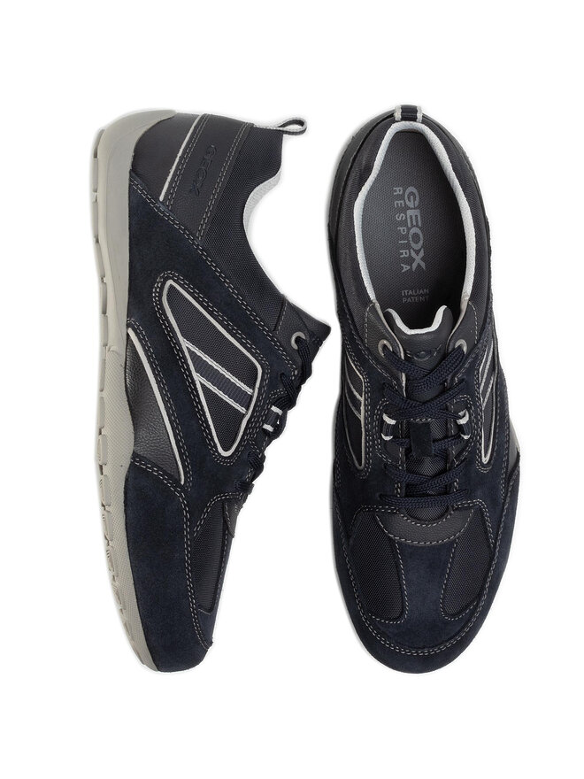 Sneakers Geox U Ravex B U023FB 02211 C4002 Dunkelblau | eschuhe.de