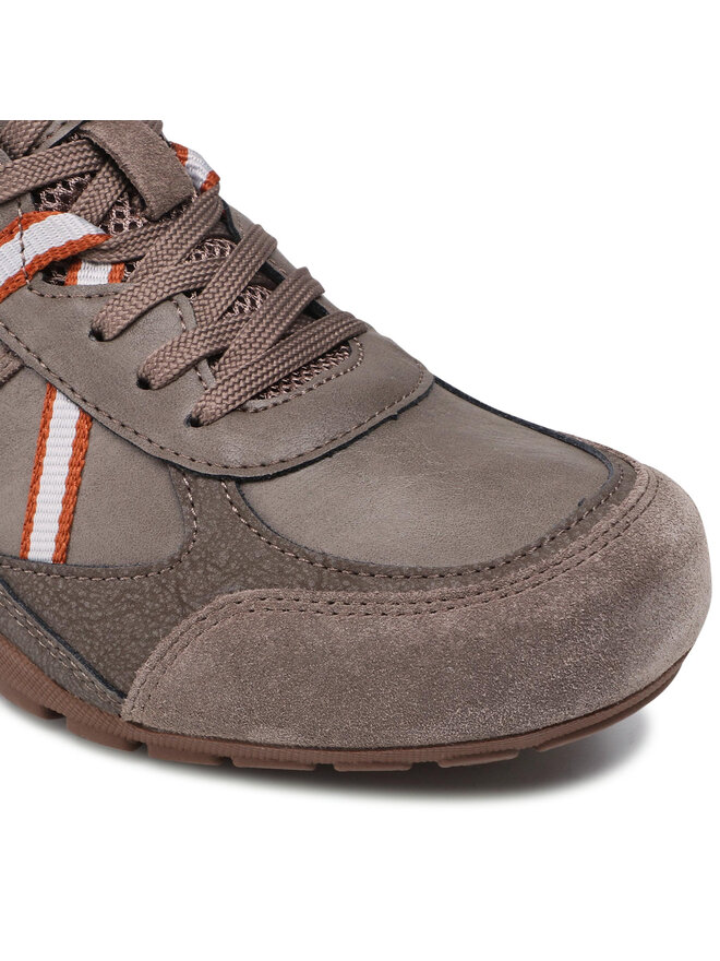 Sneakers Geox U Ravex A U043FA 0PTEK C1018 Braun | eschuhe.de