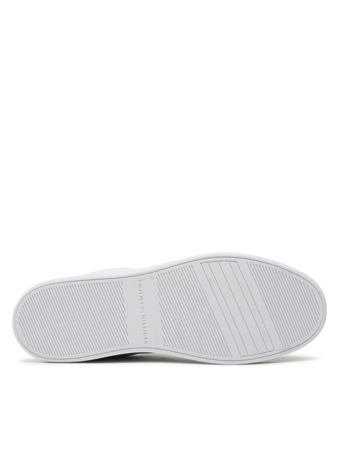 Sneakers Tommy Hilfiger Essential Court FW0FW07427 Bianco | escarpe.it