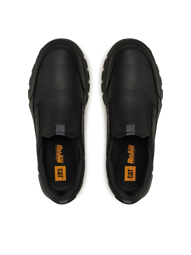 Pantofi CAT Footwear Threshold Slip On P726052 Negru | epantofi.ro