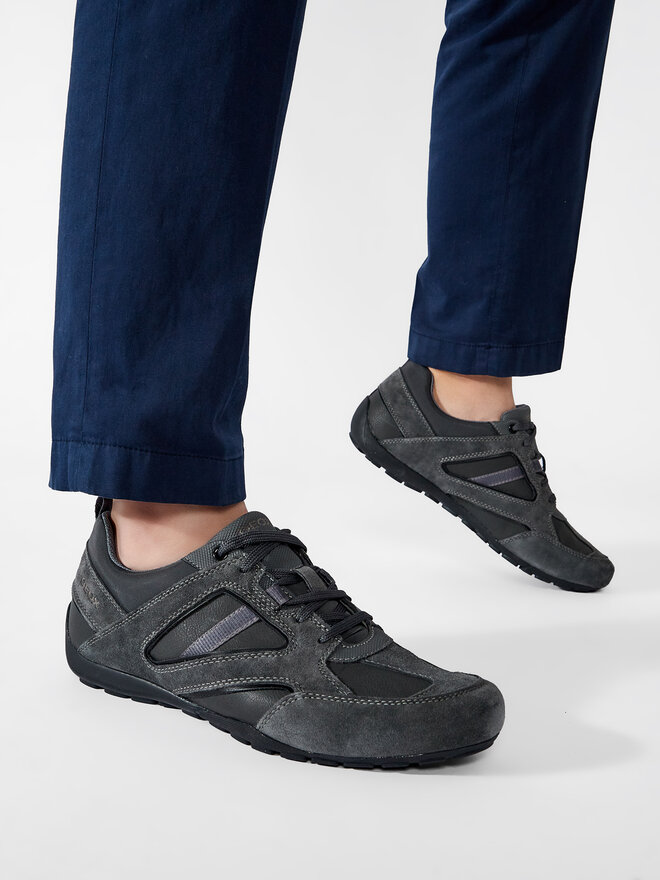Sneakers Geox U Ravex B U023FB 022ME C9004 Grau | eschuhe.de