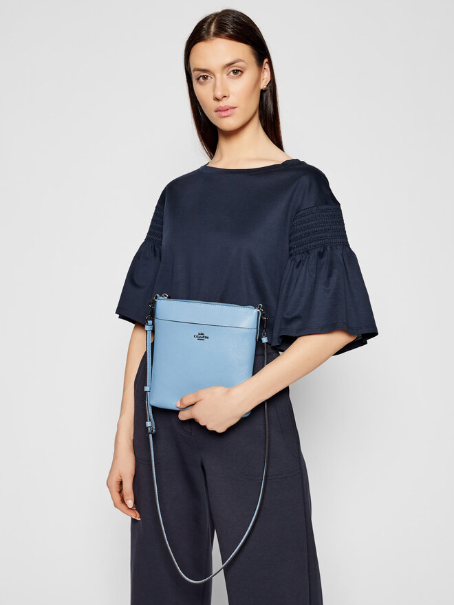 Handtasche Coach Xgrain Lth Kitt 41320 V5AZU Blau | eschuhe.de