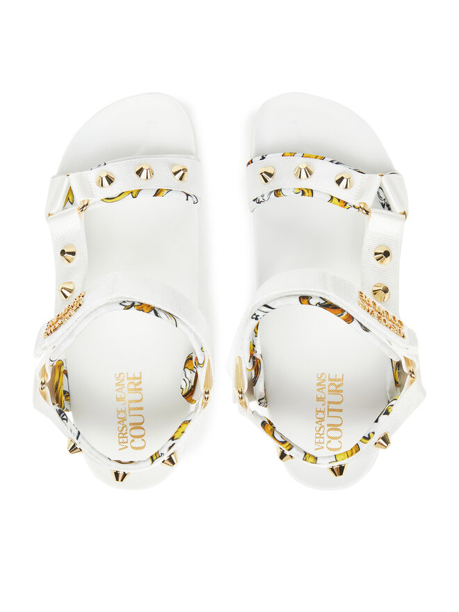 Sandalen Versace Jeans Couture 78VA3SM2 Weiß | eschuhe.de