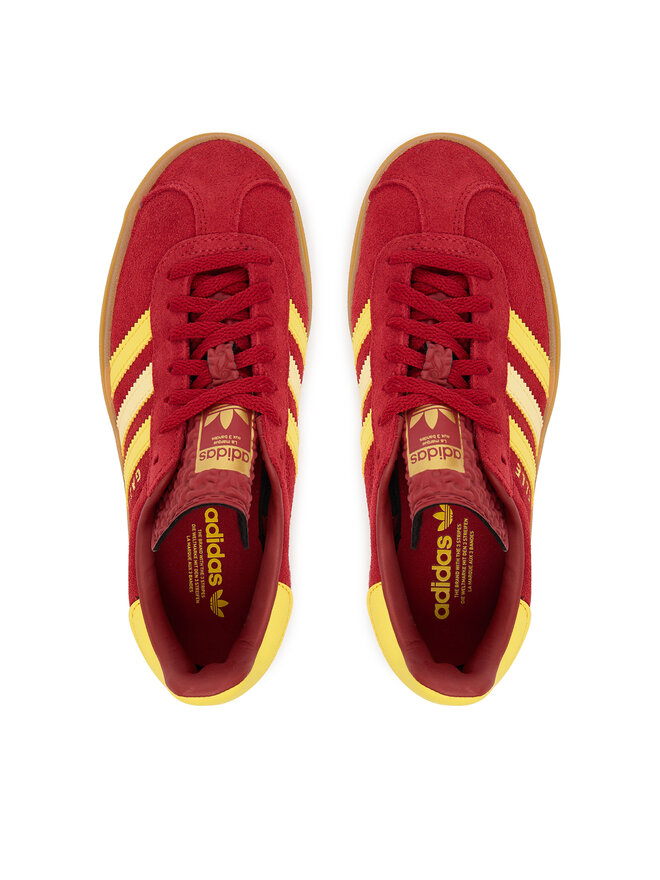 Sneakers adidas Gazelle Bold JR5953 Dunkelrot | eschuhe.de