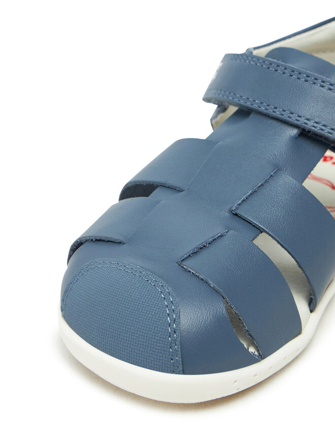 Sandały Garvalin 252326 A556 S Granatowy | eobuwie.com.pl