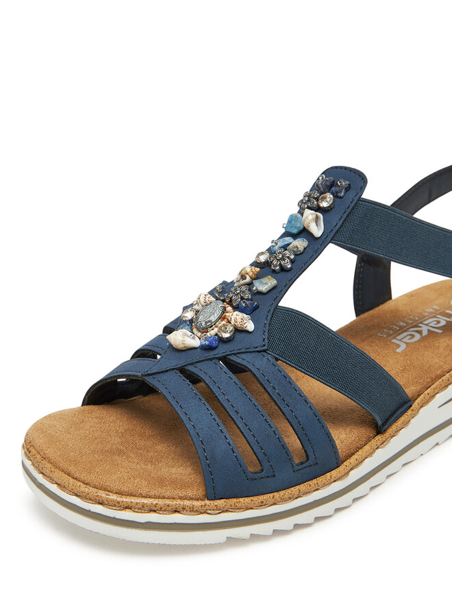 Sandale Rieker V0649-14 Bleumarin | epantofi.ro
