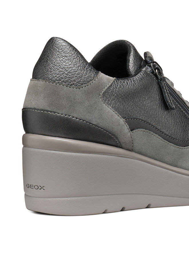 Sneakers Geox D Ilde D46RAA 02N22 C9002 Gri | epantofi.ro