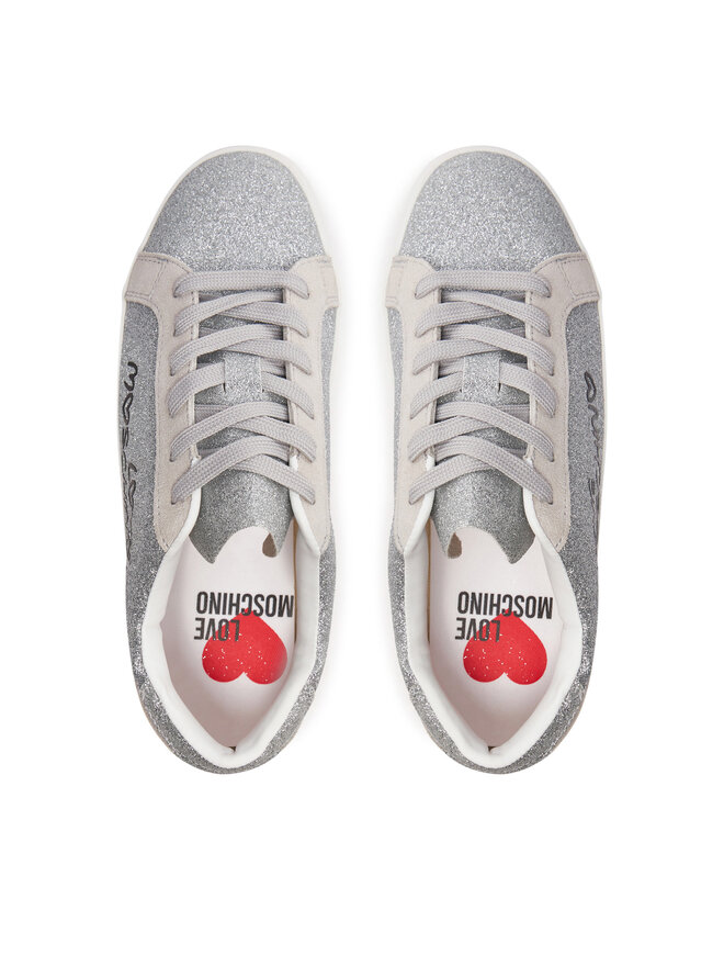 Sneakers LOVE MOSCHINO JA15512G0IJK190A Silberfarben | eschuhe.de