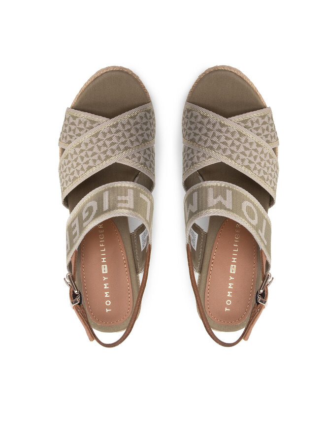 Espadrilles Tommy Hilfiger Tommy Webbing High Wedge SandalFW0FW06355 ...