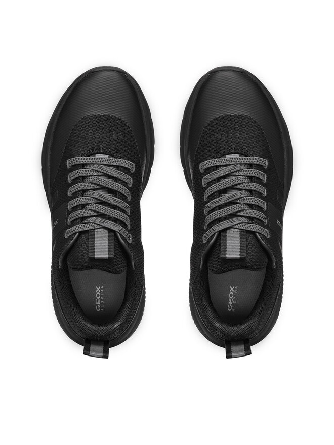 Sneakers Geox J Activart Boy J46LTB 0159J C9999 S Negru | epantofi.ro