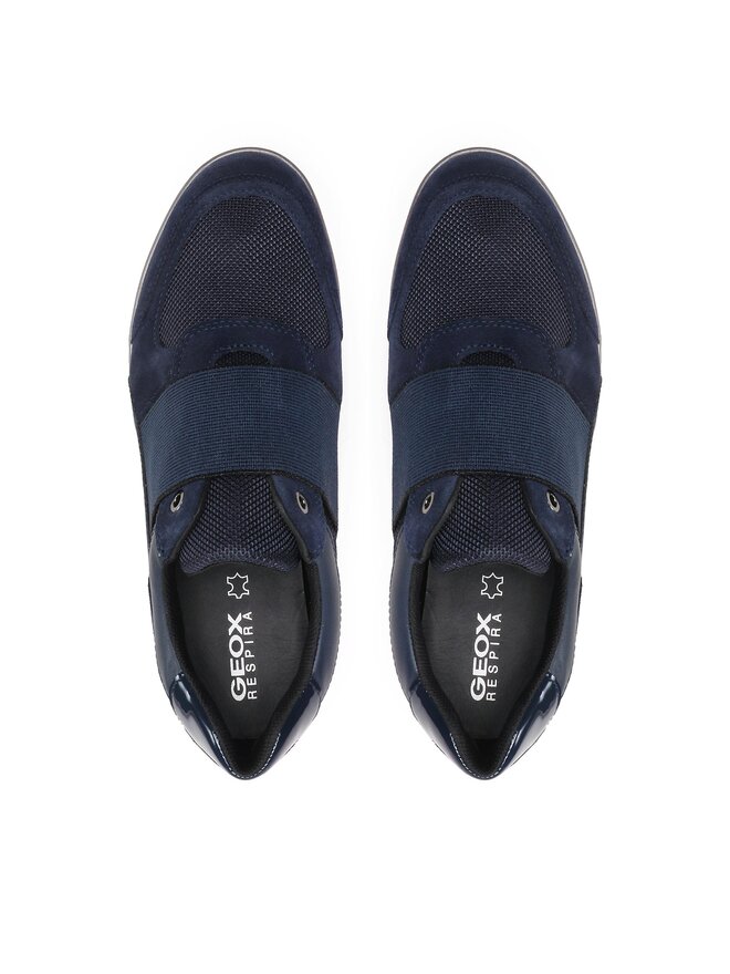 Sneakersy Geox D Ilde A D35RAA 0BC22 C4002 Tmavomodrá | eobuv.cz