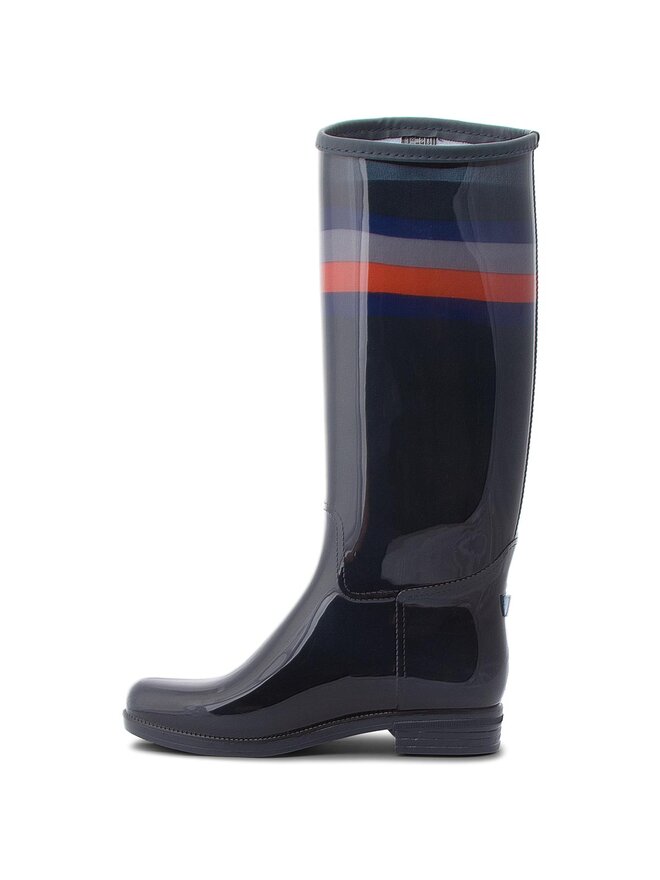 Botas de agua Tommy Hilfiger Corporate Long Rain FW0FW03563 Azul marino ...
