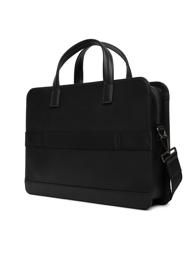 Laptoptasche Tommy Hilfiger Monogram AM0AM12706 Schwarz | eschuhe.de