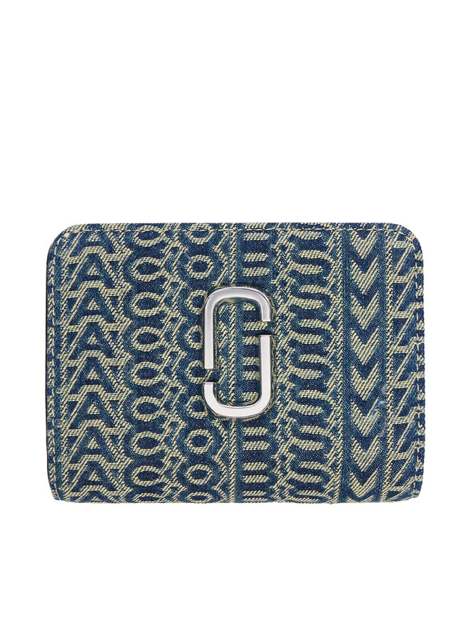 Cartera Marc Jacobs The Mini Compact Wallet 2P5SMP013S03 Azul marino ...