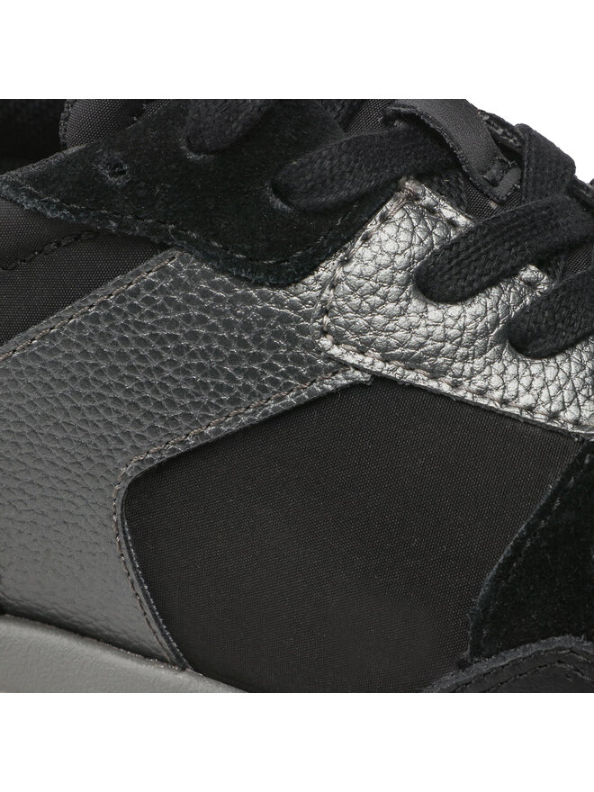 Sneakers Geox D Runntix B D25RRB 085FU C9999 Schwarz | eschuhe.de