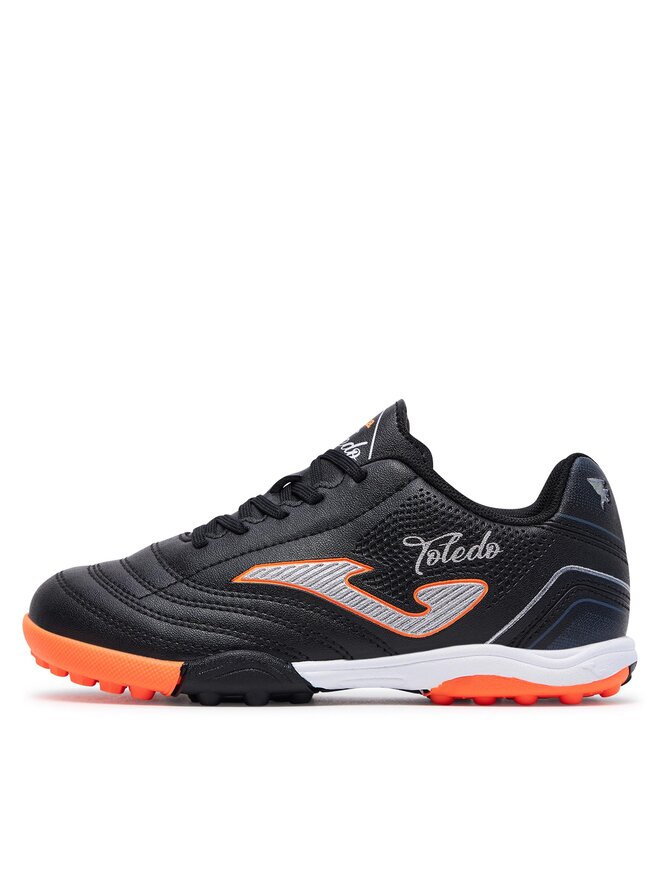 Zapatos de fútbol Joma Toledo Jr 2401 TOJS2401TF Negro | zapatos.es