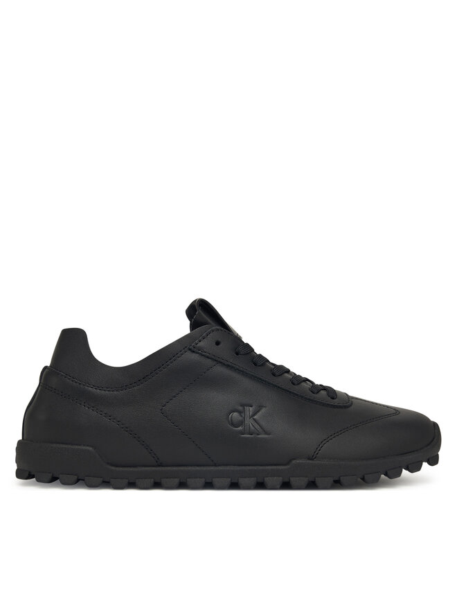 Sportcipők Calvin Klein Low Profile Runner Lth Mg YW0YW02049 Fekete ...