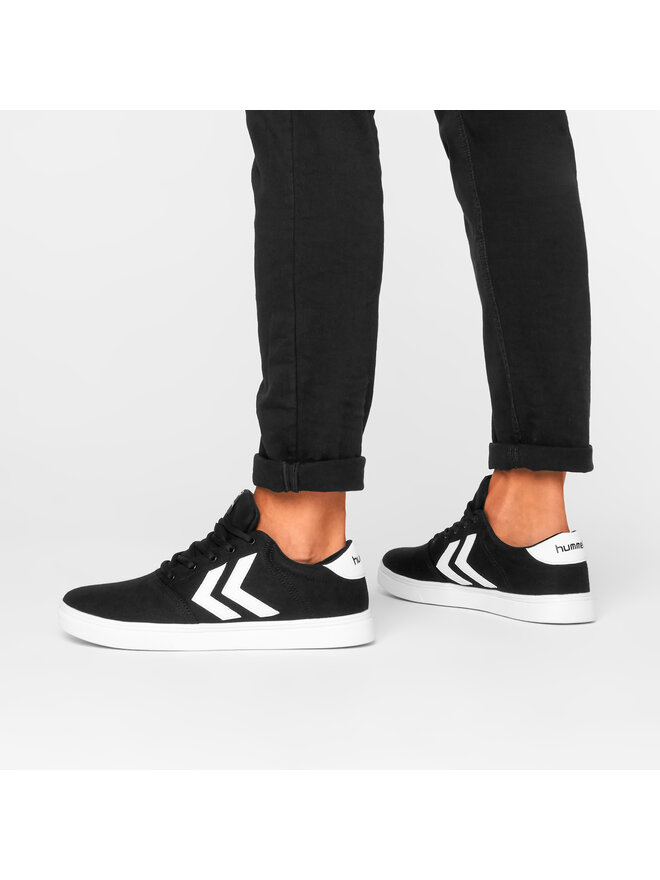 Sneakers aus Stoff Hummel Essen 206728-2001 Schwarz | eschuhe.de