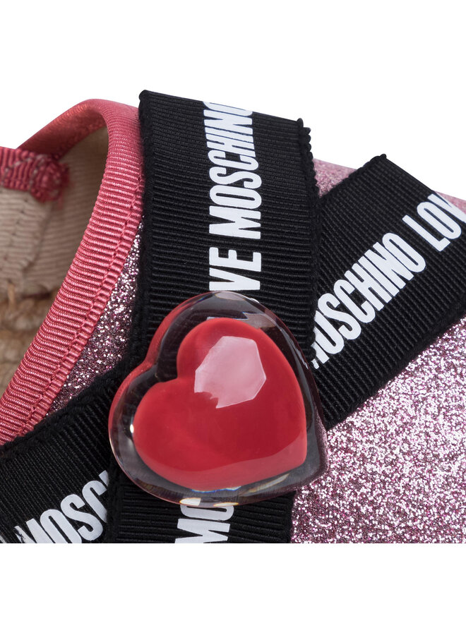 Espadrilles LOVE MOSCHINO JA10423GCAJJ0600 Rosa | eschuhe.de
