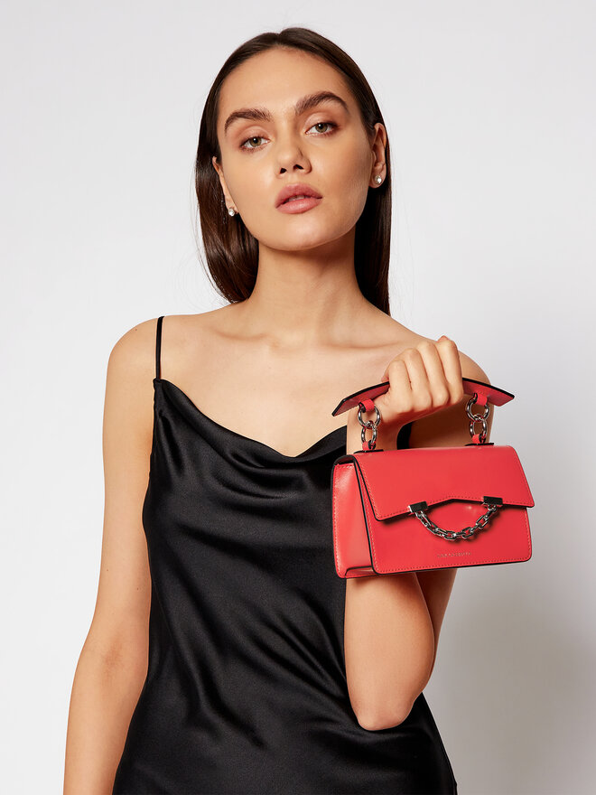 Handtasche KARL LAGERFELD 206W3054 Rot | eschuhe.de