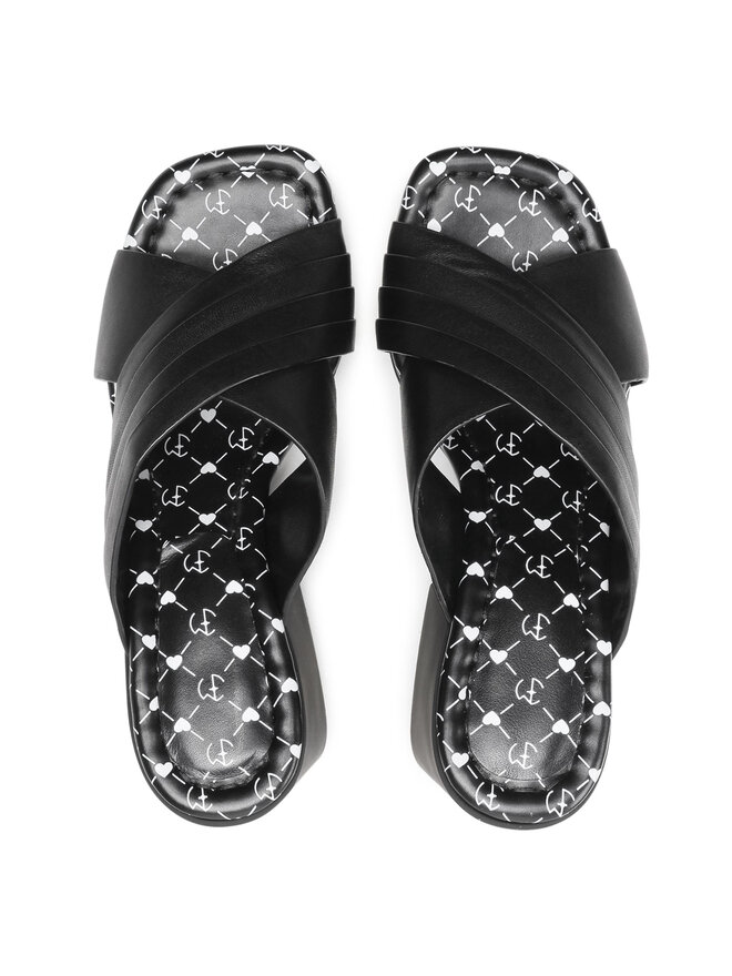 Pantoletten Eva Minge EM-41-09-001147 Schwarz | eschuhe.de