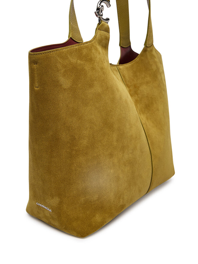 Torebka Coccinelle E1 THE 11 01 Khaki | eobuwie.com.pl