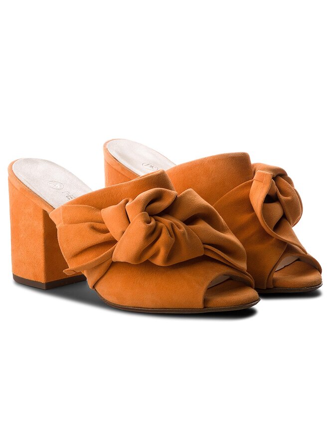 Pantoletten Peter Kaiser Anilia 09119/130 Orange | eschuhe.de