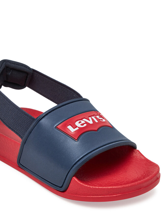 Pantoletten Levi's® Pool Mini VPOL0188S Dunkelblau | eschuhe.de