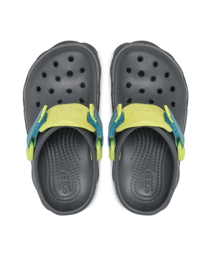 Pantoletten Crocs Classic All-Terrain Clog K 207458 Grau | eschuhe.de