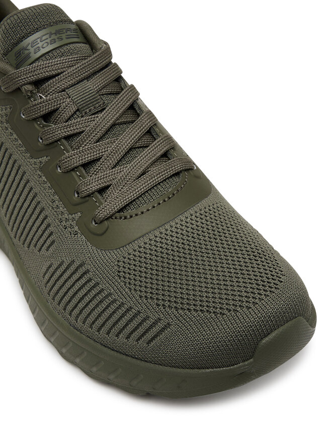 Sneakers Skechers Bobs Squad Chaos-Face Off 117209/OLV Kaki | epantofi.ro