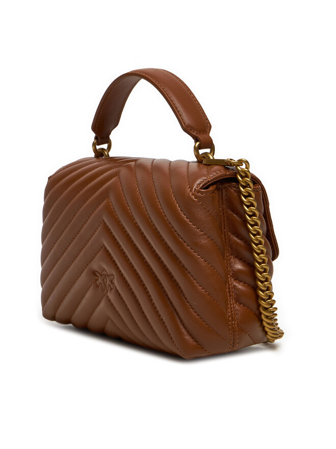 Geantă Pinko Love Lady Puff Mini Cl AI 24-25 PLTT 100044 A0GK Maro ...