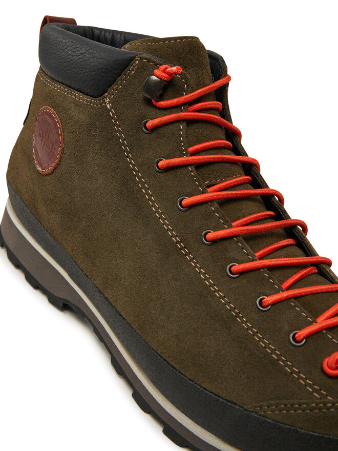 Trekkings Lomer Bio Naturale Mid Mtx Suede 50085/A Kaki | epantofi.ro