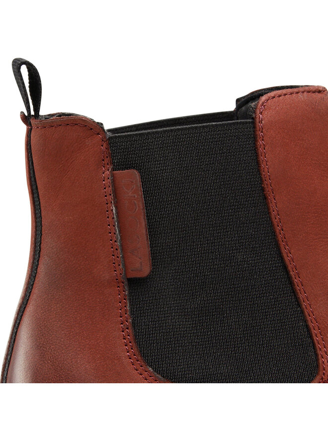 Kotníková obuv s elastickým prvkem Lasocki WI23-GHADI-07 Bordó | eobuv.cz