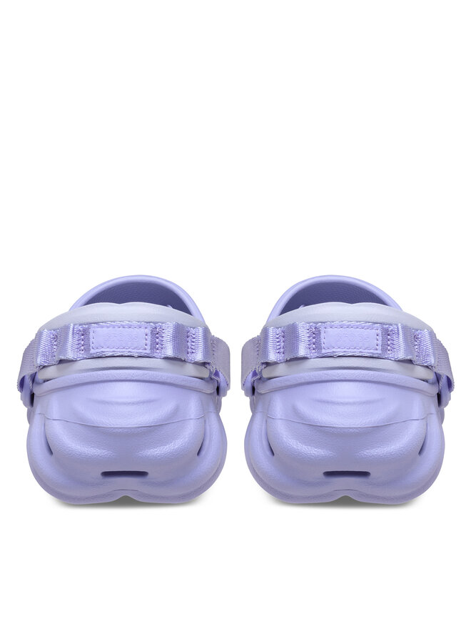 Klapki Crocs Echo Clog 207937 Fioletowy | eobuwie.com.pl